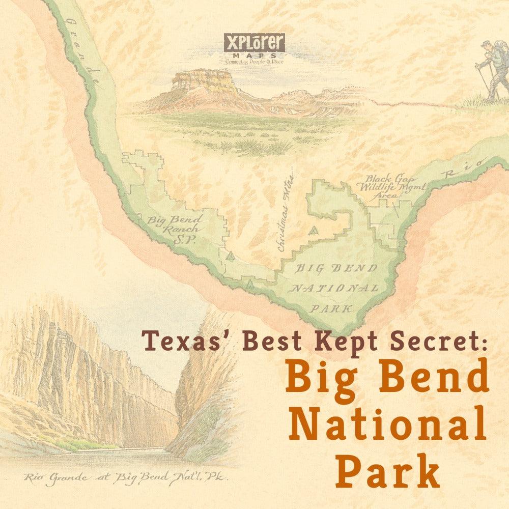 Big Bend National Park Texas Map New* Map Of Lost Mine Trail In Big