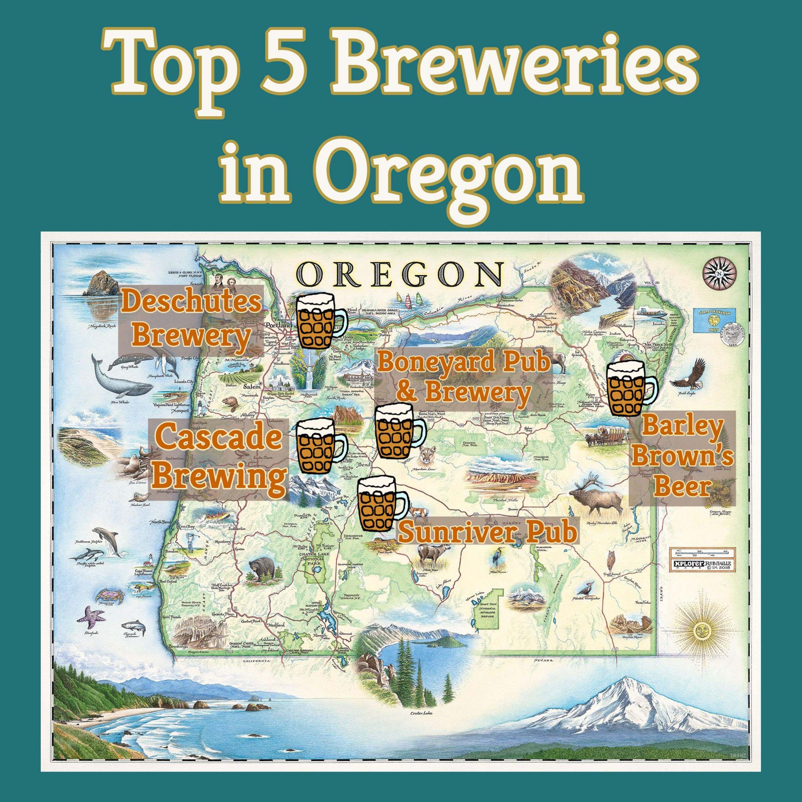Top 5 Oregon Breweries to visit on your next trip!