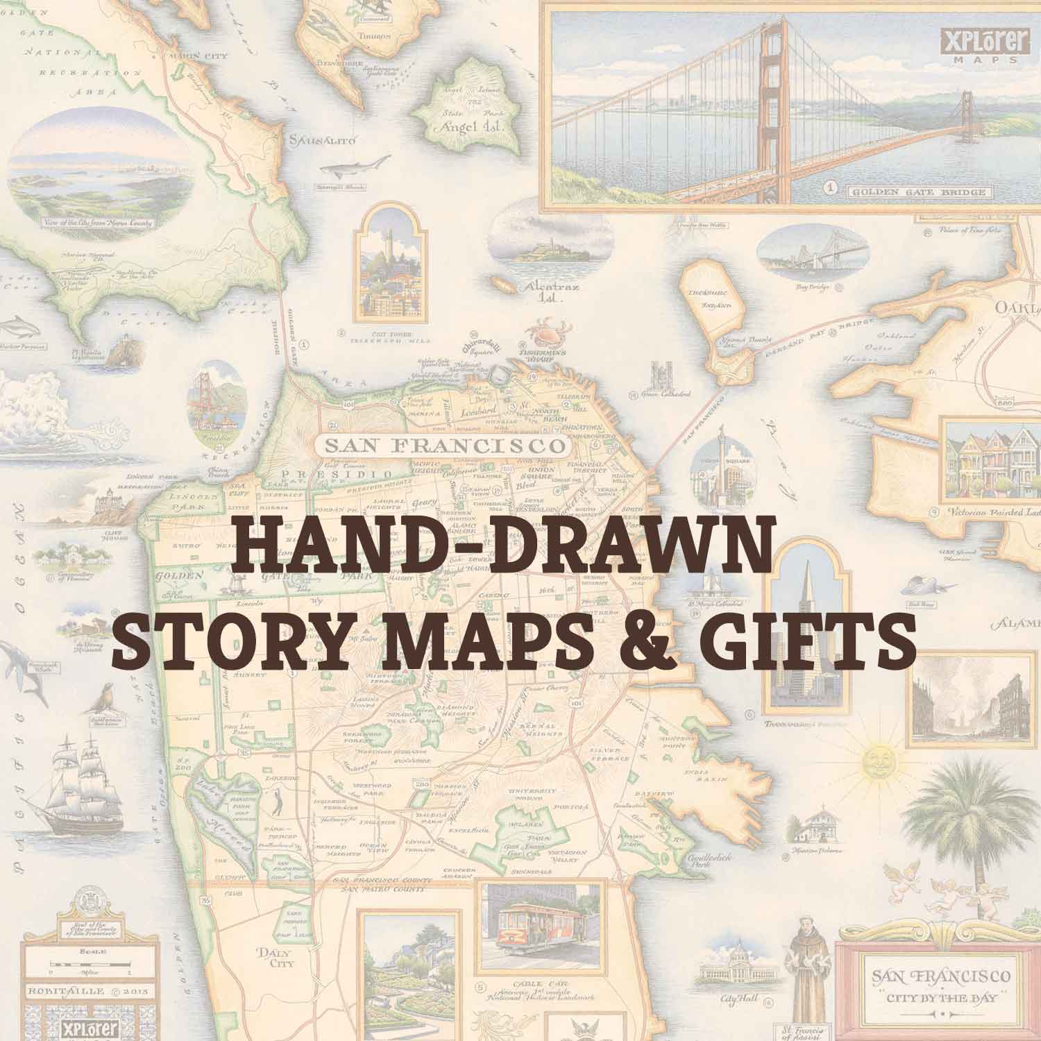 Xplorer Maps | Discover Hand-Drawn Maps and Unique Gifts