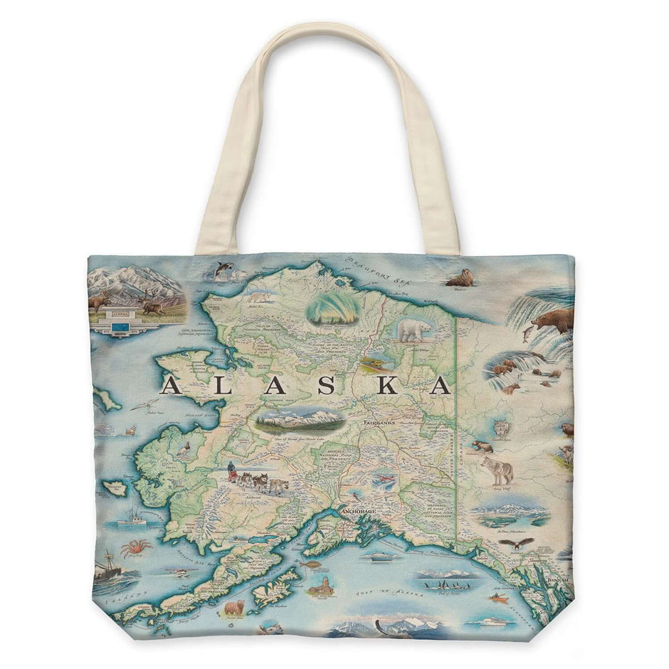 Alaska State Map Collection - Xplorer Maps