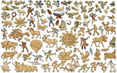 Colorado State Map Art Wood Puzzle - Xplorer Maps